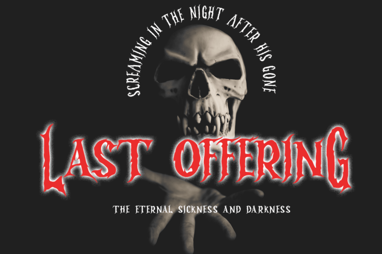 DANGER NIGHT – Absonstype